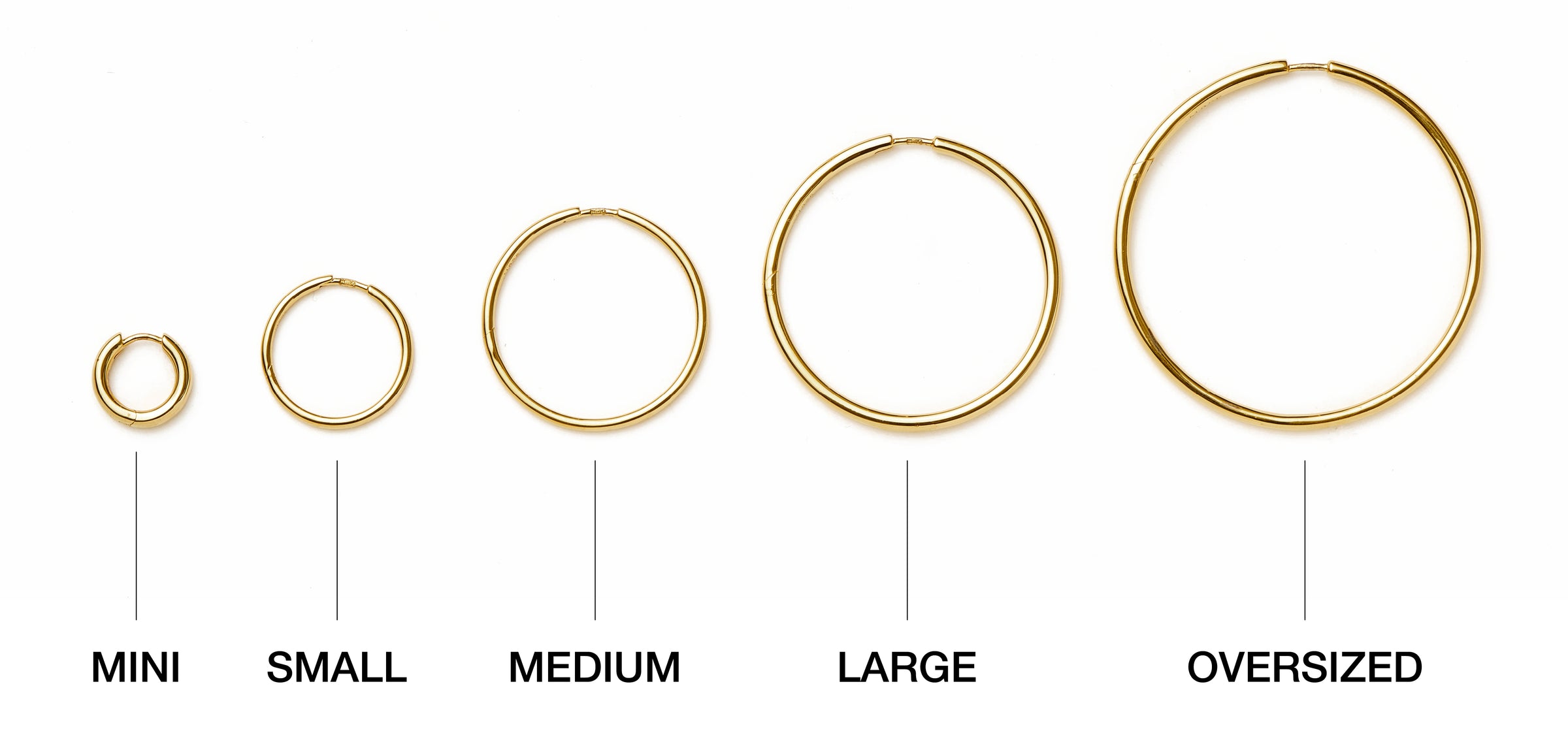 Hoop Earring Size Guide | Find your Hoop Size | Missoma
