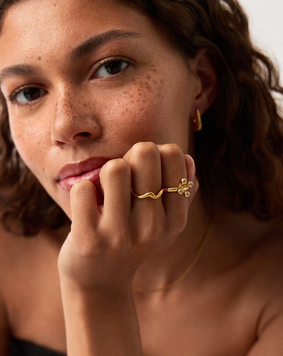 Atom Ring | 18ct Gold Vermeil | Missoma UK