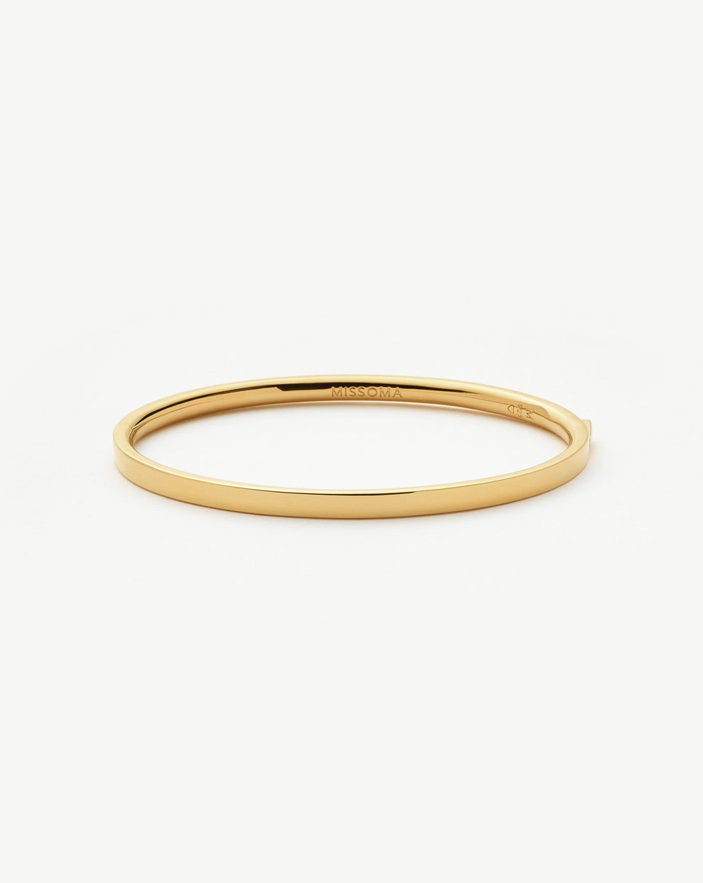 Classic Hinged Bangle - Gold | Missoma UK