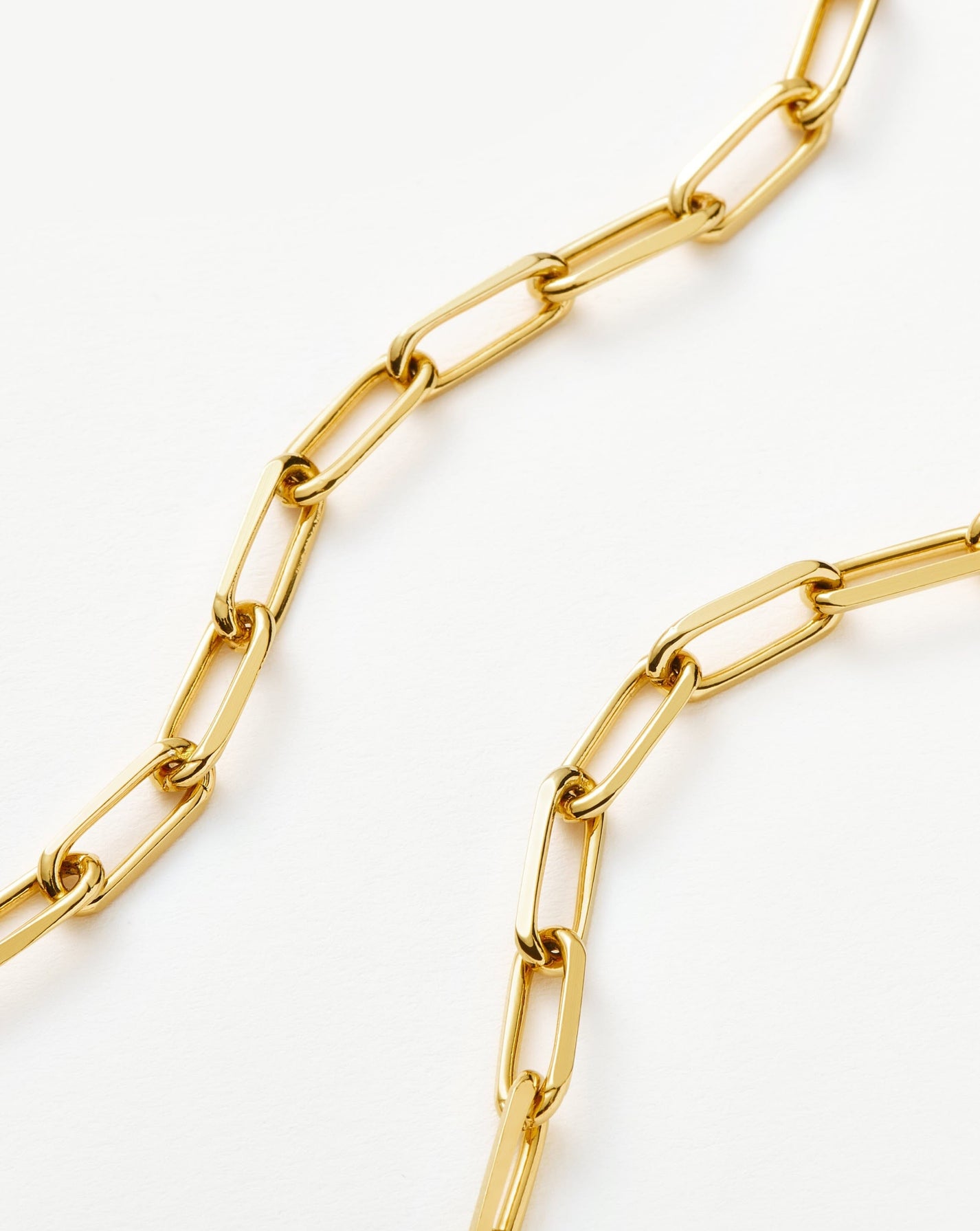 Classic Mini Short Paperclip Gold Chain Necklace | Missoma UK