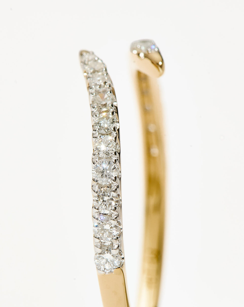 Fine Open Claw Ring - 14ct Solid Gold/Diamond | Missoma