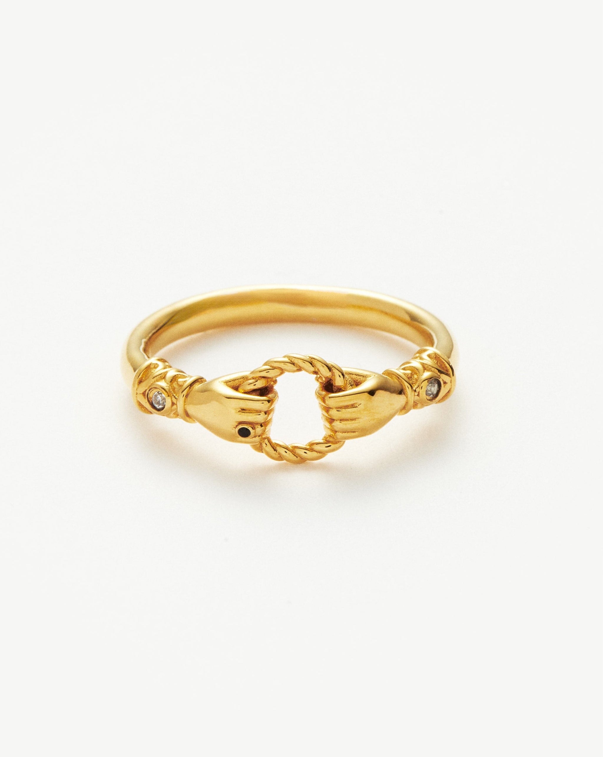 Harris Reed In Good Hands Stacking Ring - Gold | Missoma UK