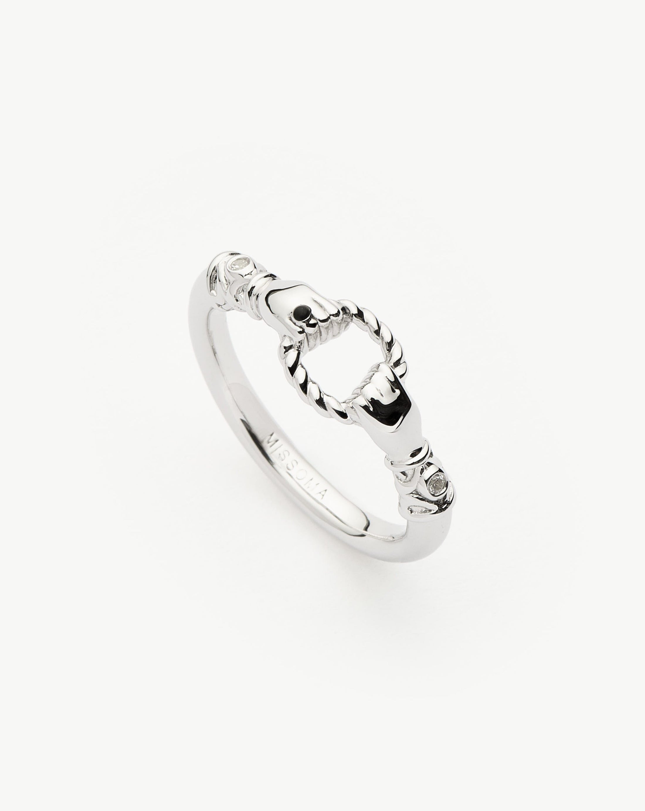 Harris Reed In Good Hands Stacking Ring - Sterling Silver | Missoma