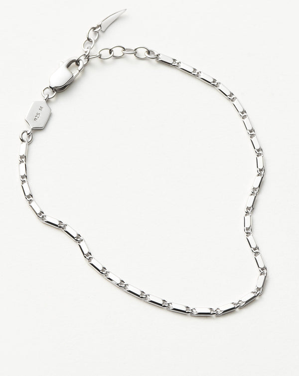 Lucy Williams Horizon Link Chain Bracelet - Sterling Silver | Missoma