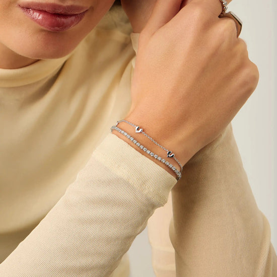 Molten Heart Mini Charm Bracelet | Missoma UK