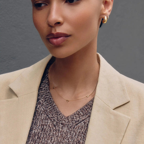 Molten Heart Mini Charm Choker | Missoma UK