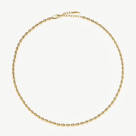 Molten Olive Chain Necklace in Gold | Missoma UK