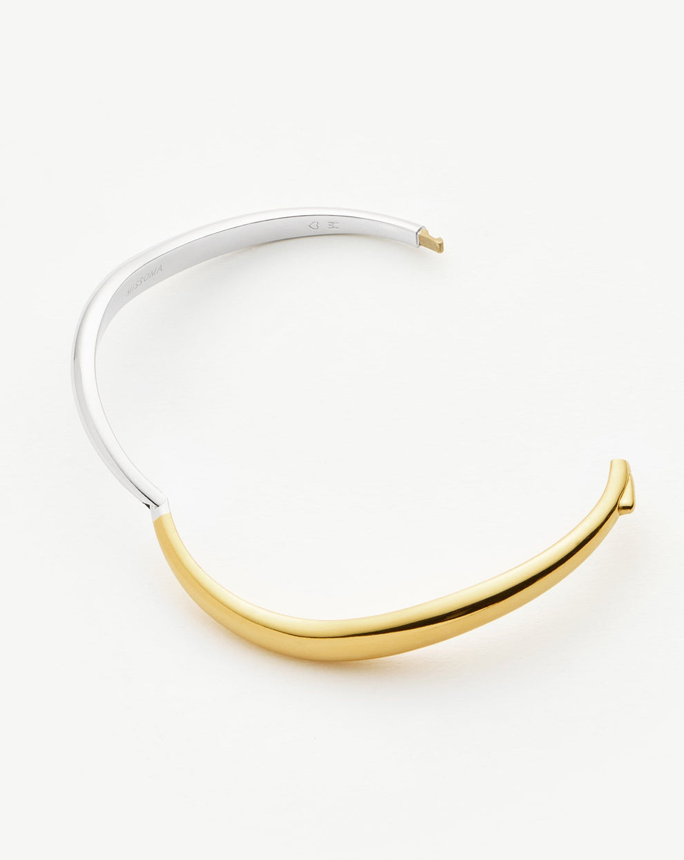 Savi Signature Hinged Bangle | Mix Metal | Missoma