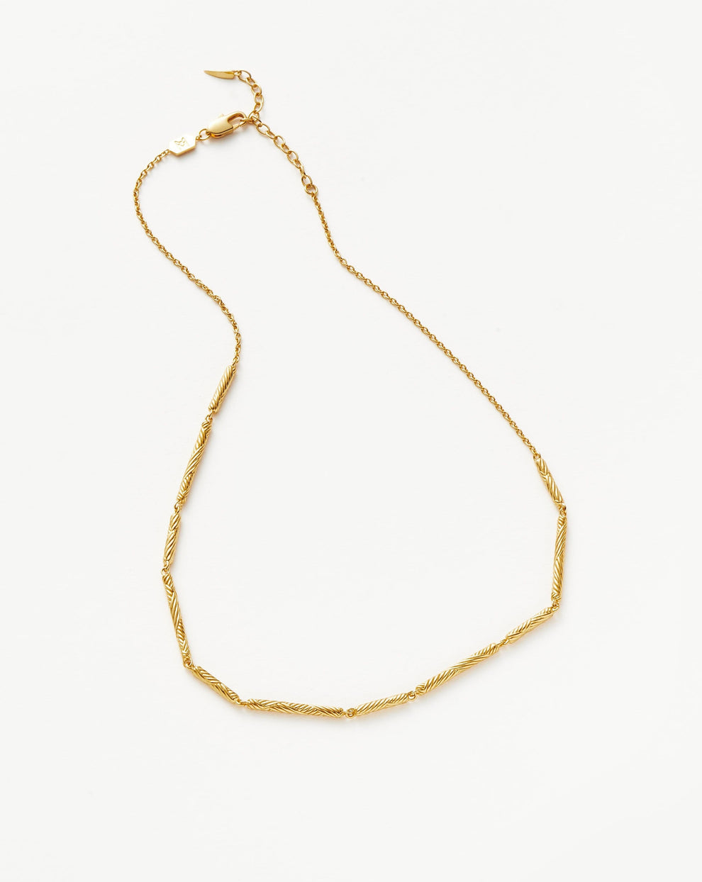 Wavy Ridge Chain Choker | Missoma UK