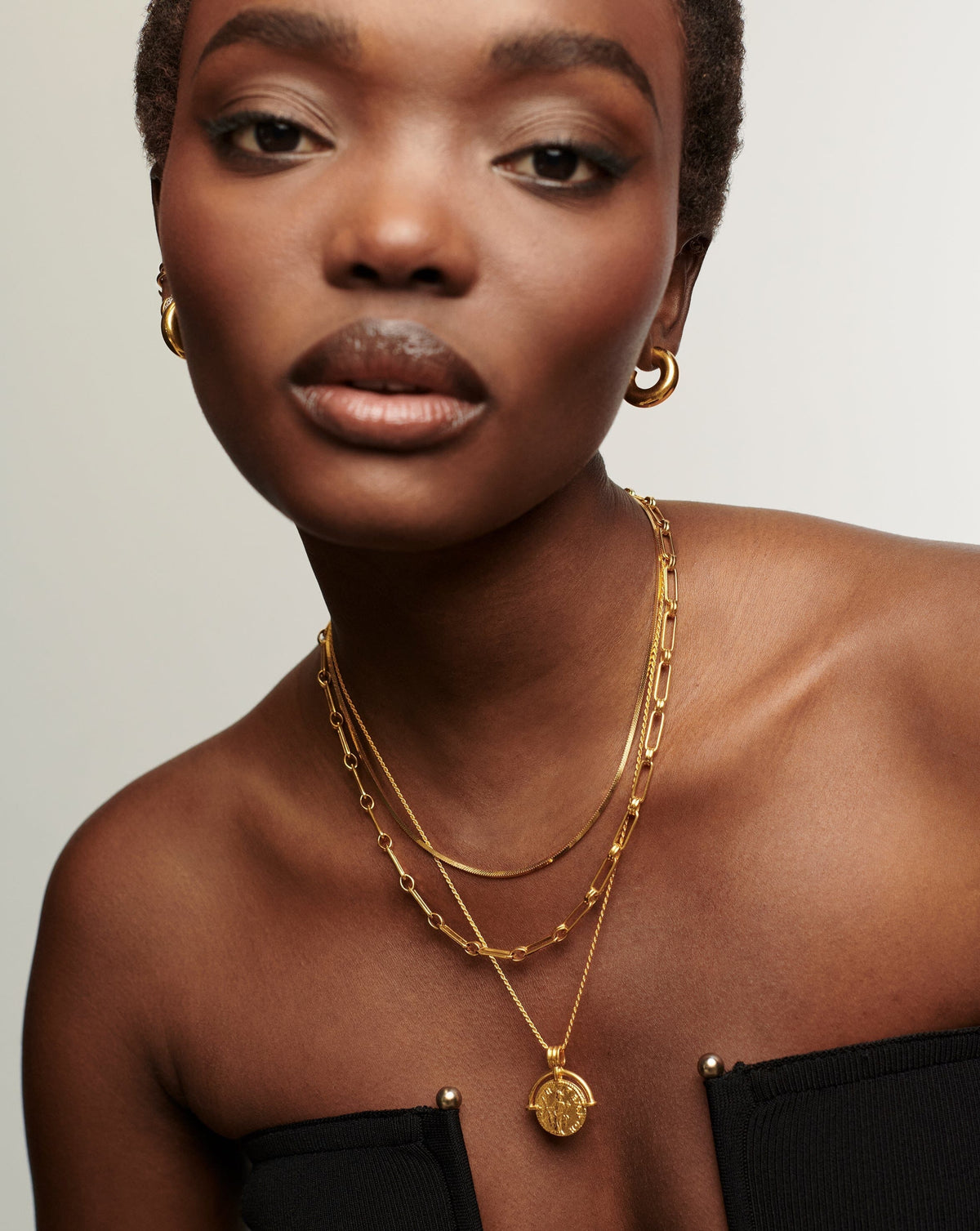 Lucy Williams Engravable Beaded Coin Necklace | Missoma