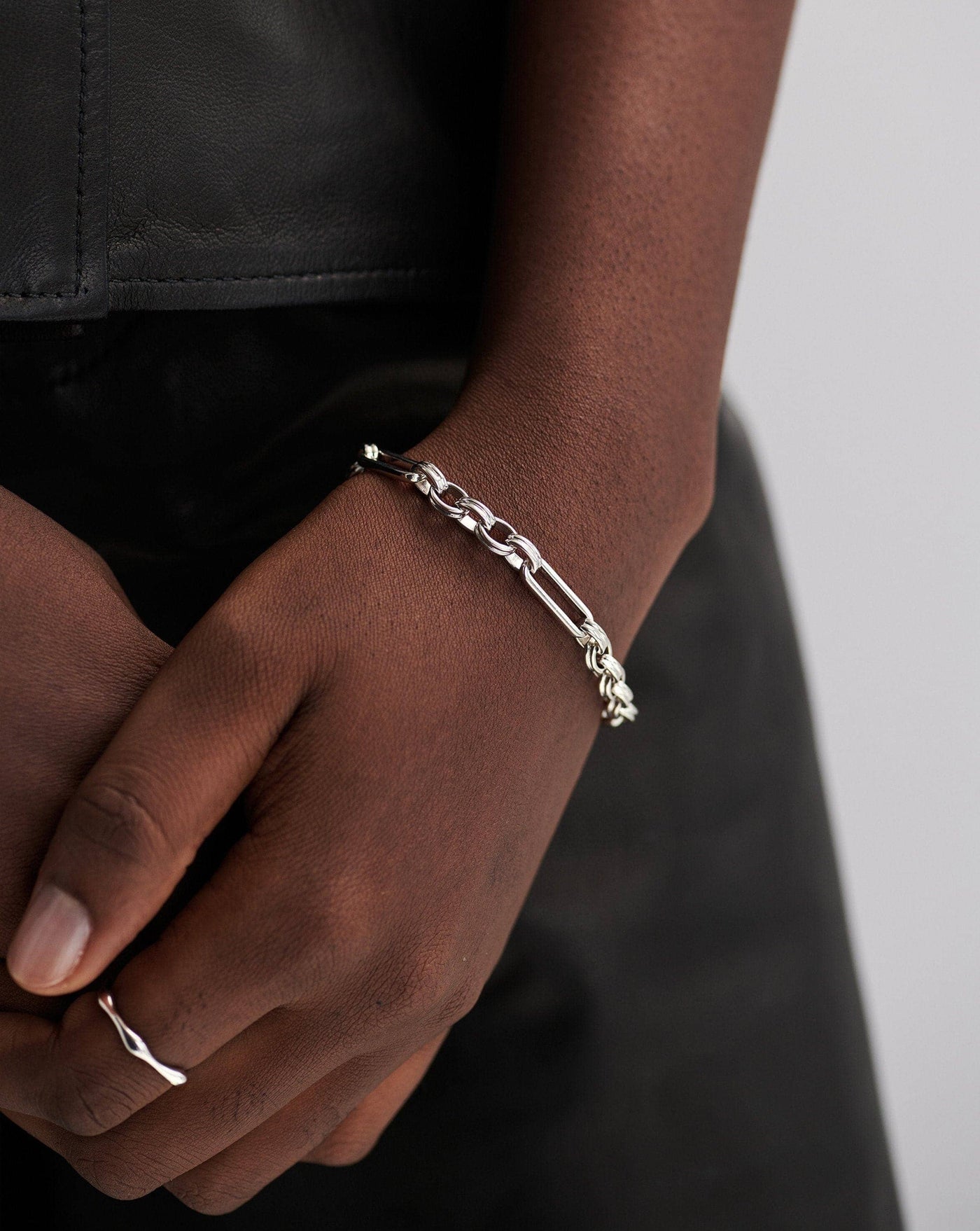 Axiom Chain Bracelet | Silver Plated | Missoma