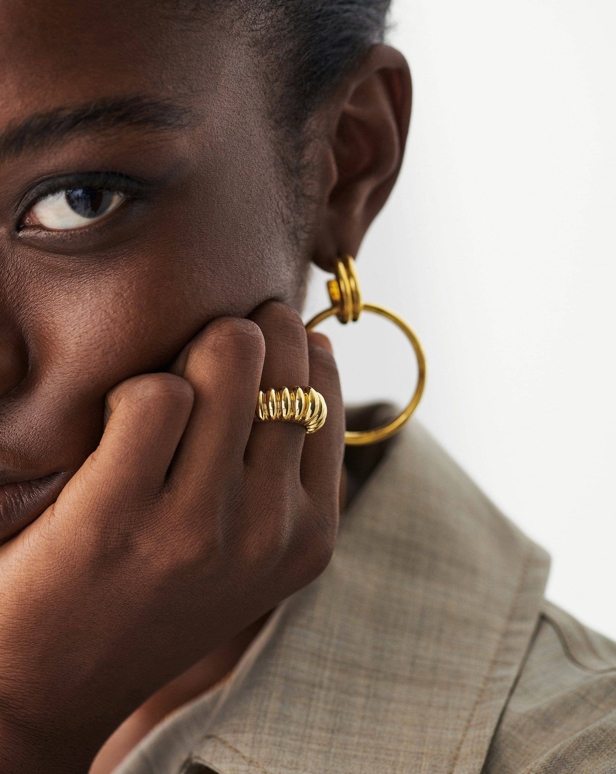 Claw Ridge Ring - 18ct Gold Plated | Missoma