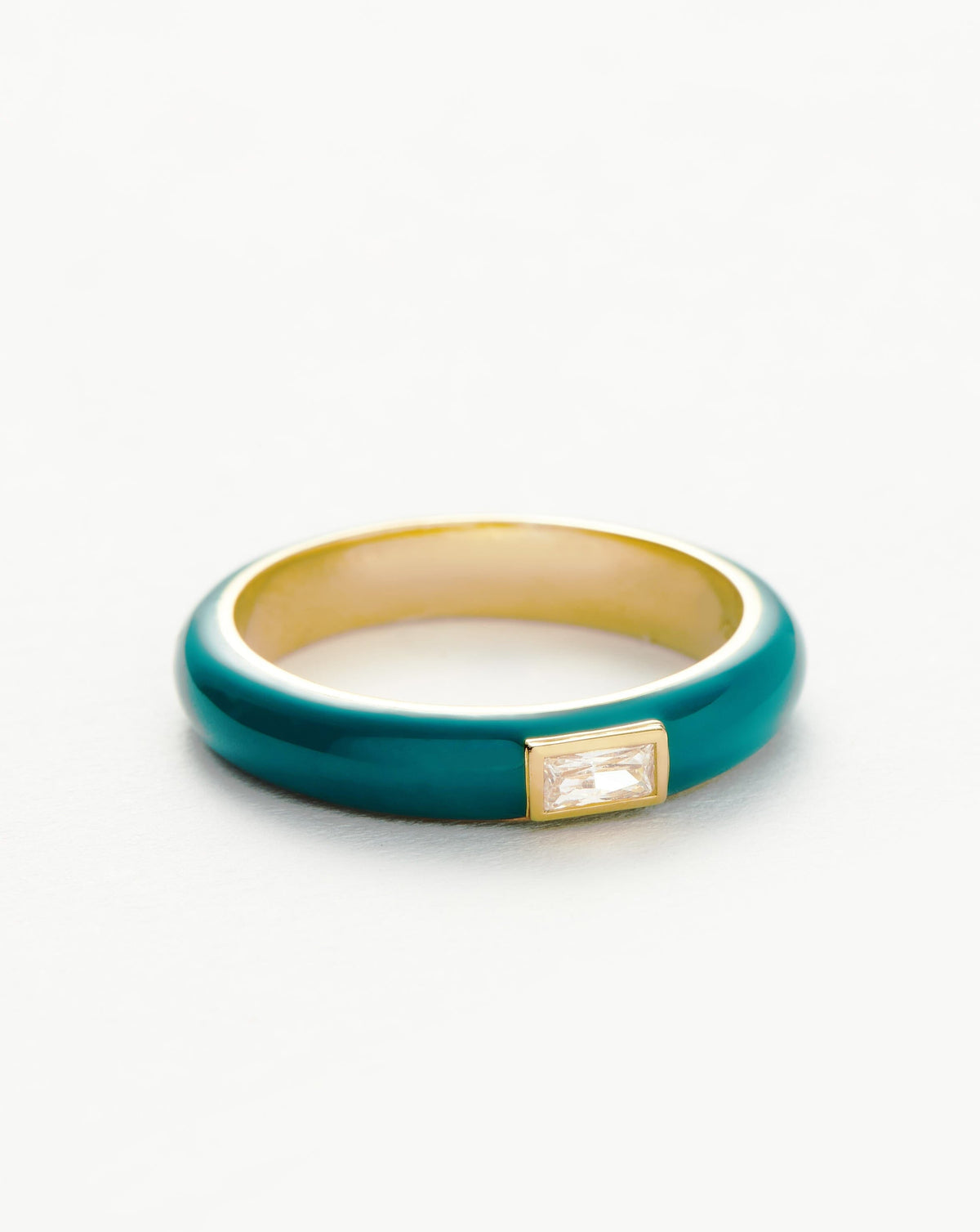 Enamel & Stone Stacking Ring Rings | Missoma