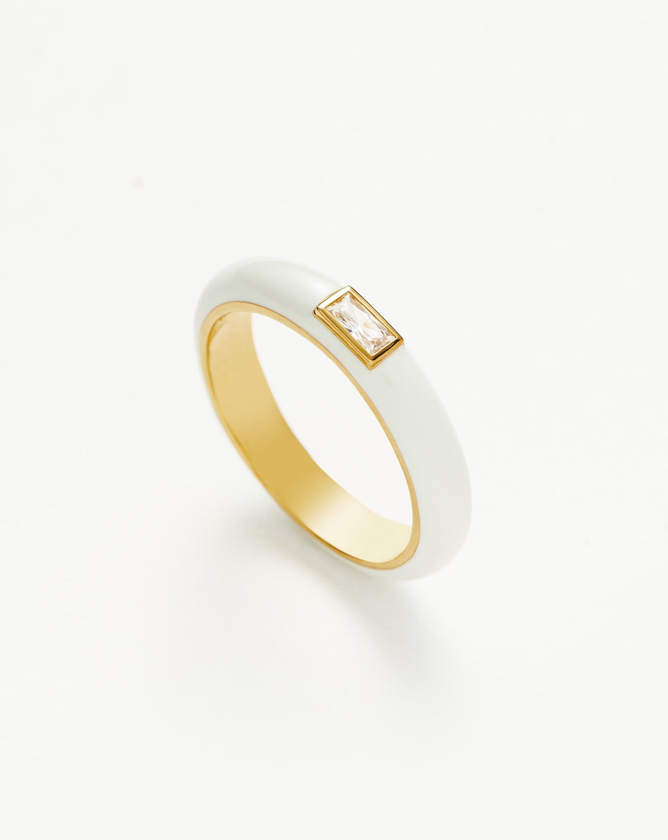 Enamel & Stone Stacking Ring | Missoma UK