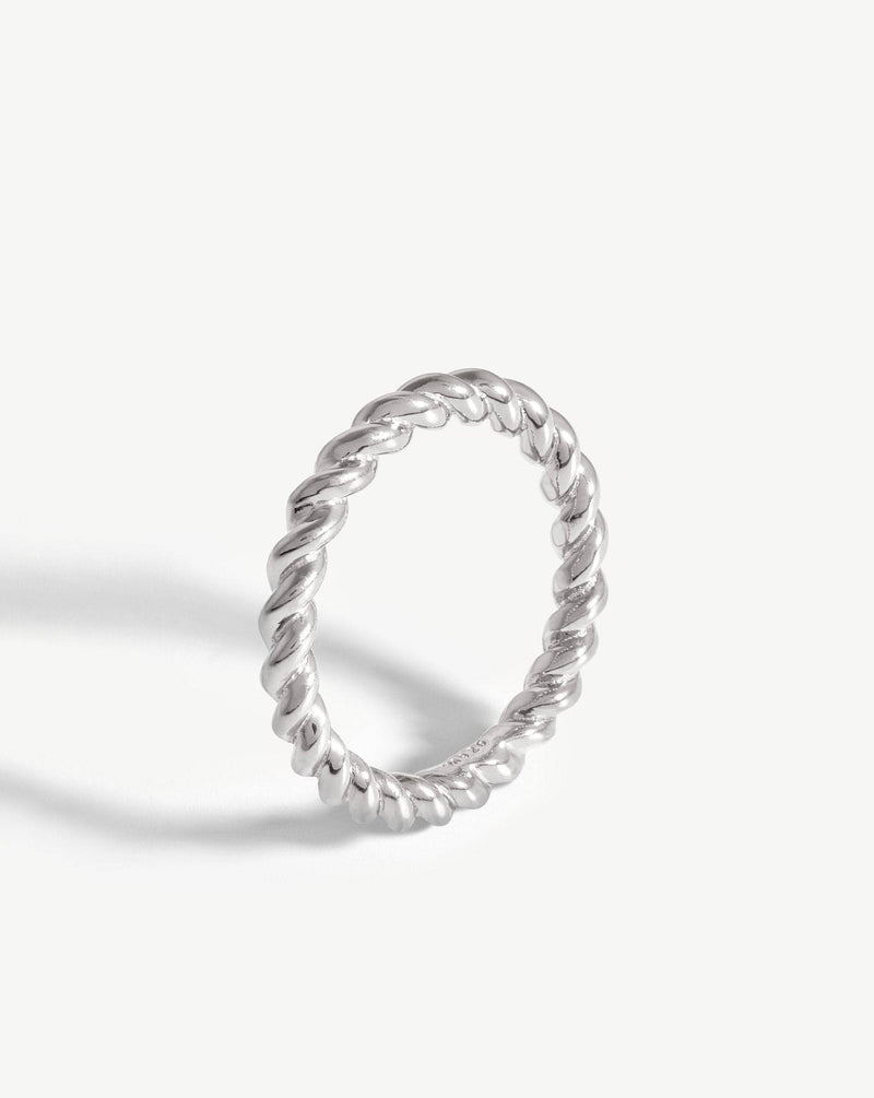 Lasso Stacking Ring | Sterling Silver | Missoma