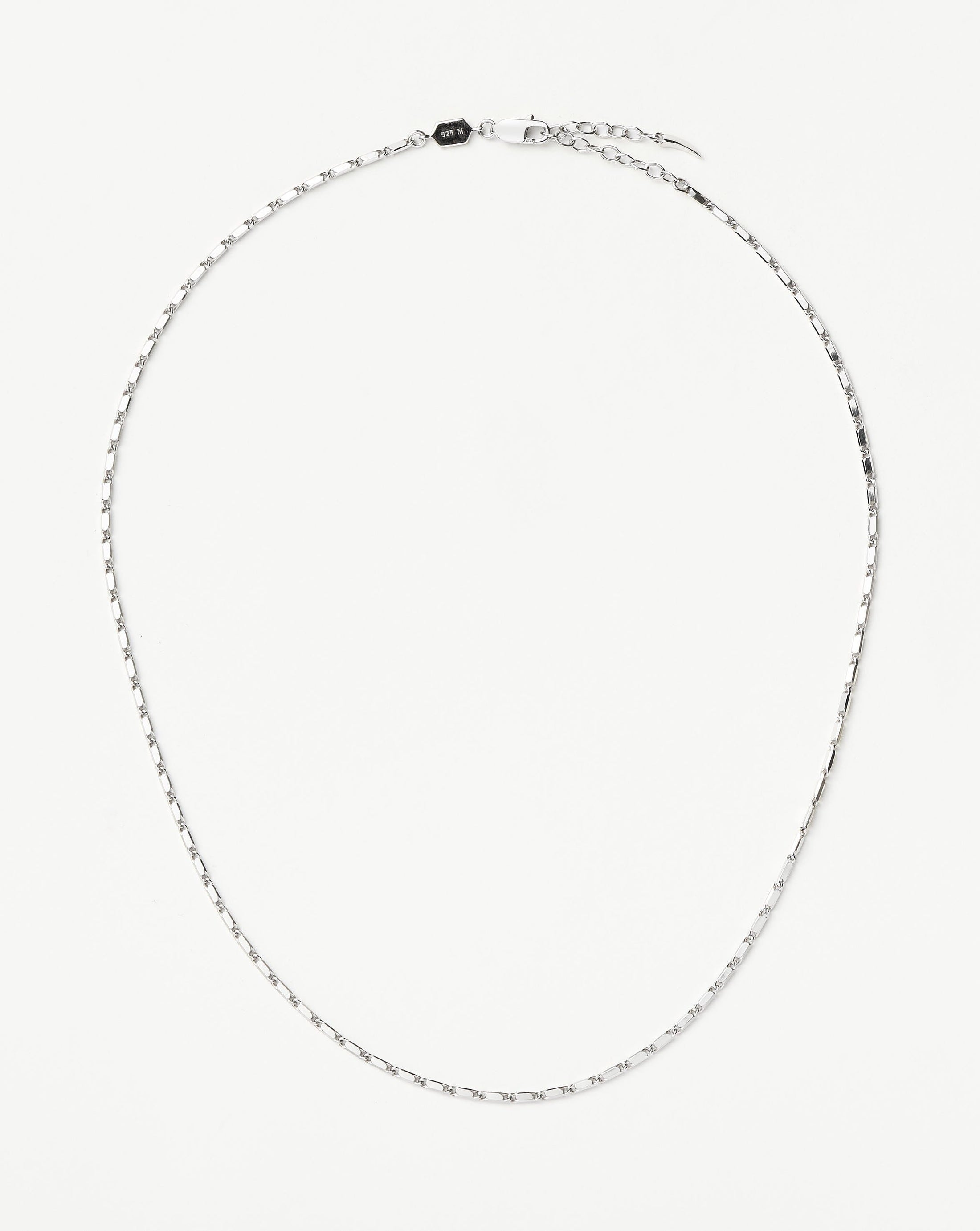Lucy Williams Horizon Link Chain Necklace | Sterling Silver | Missoma