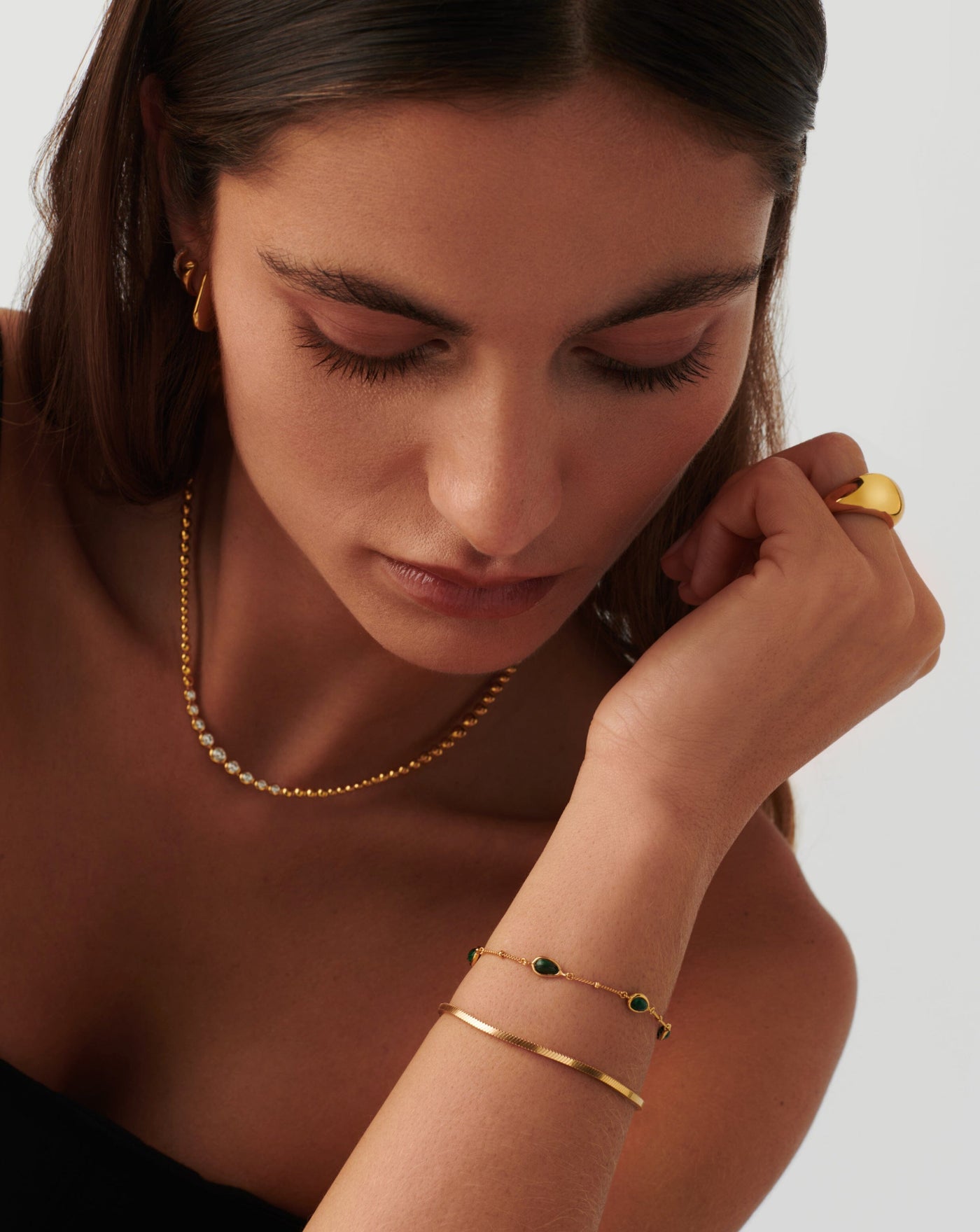 Magma Gemstone Charm Bracelet Bracelets | Missoma