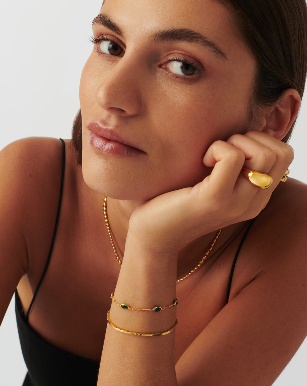 Magma Gemstone Charm Bracelet | Missoma UK