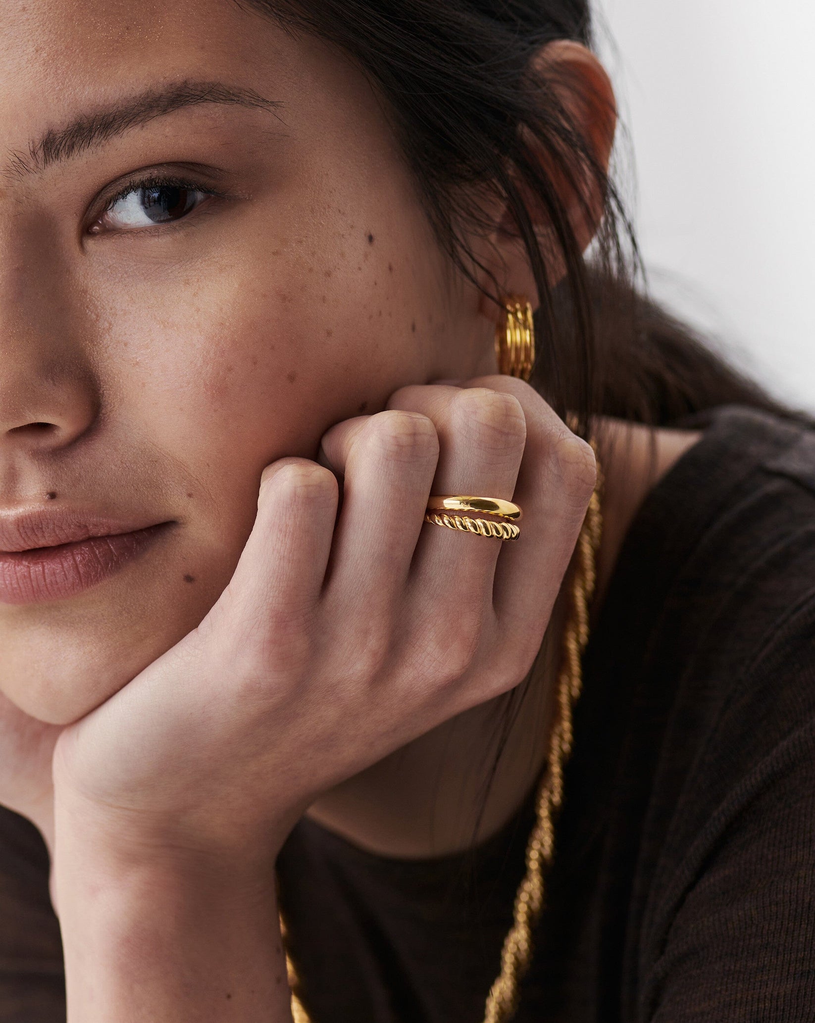 Radial Ring | 18ct Gold Vermeil | Missoma