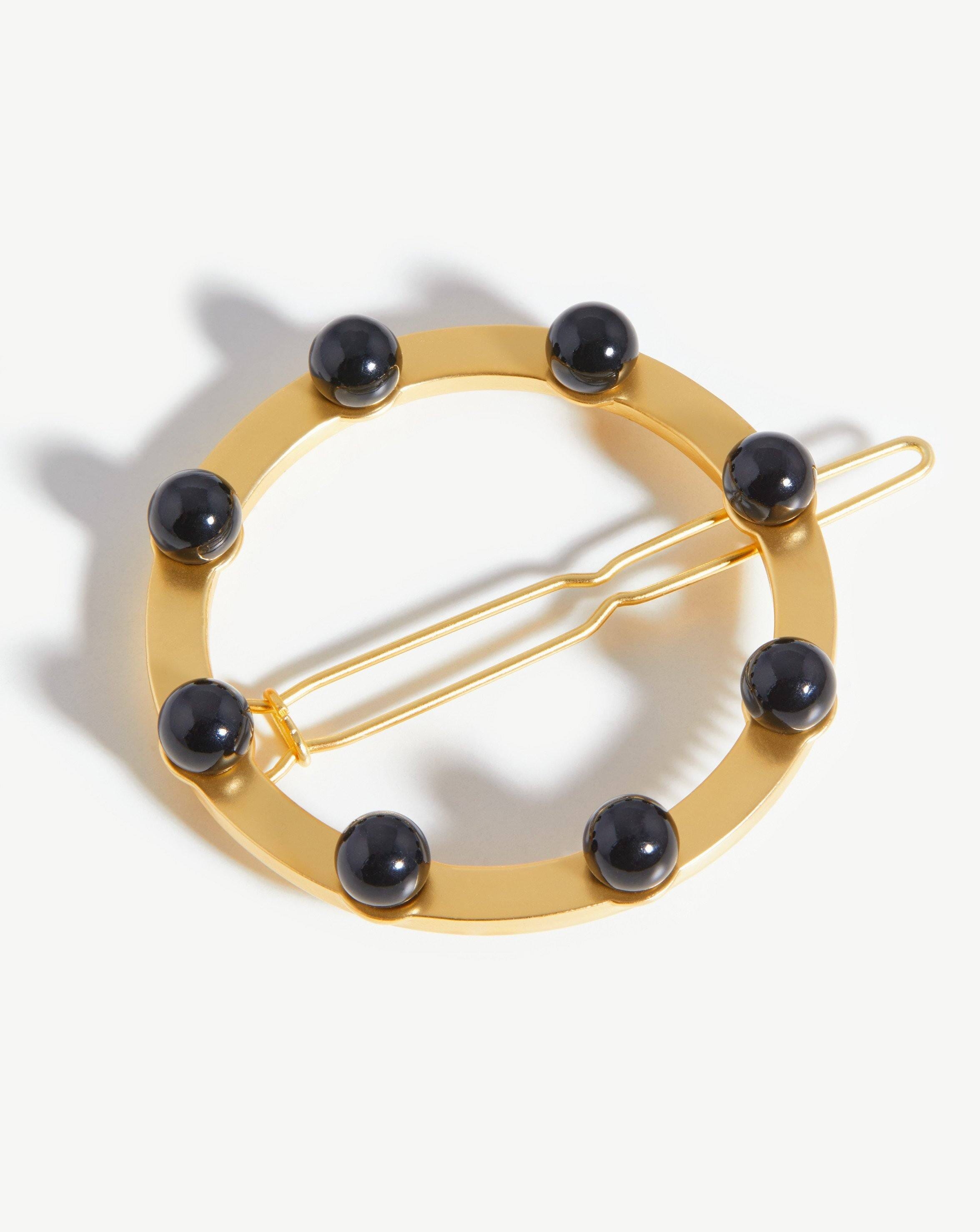 Rounded Beaded Hair Clip | Missoma