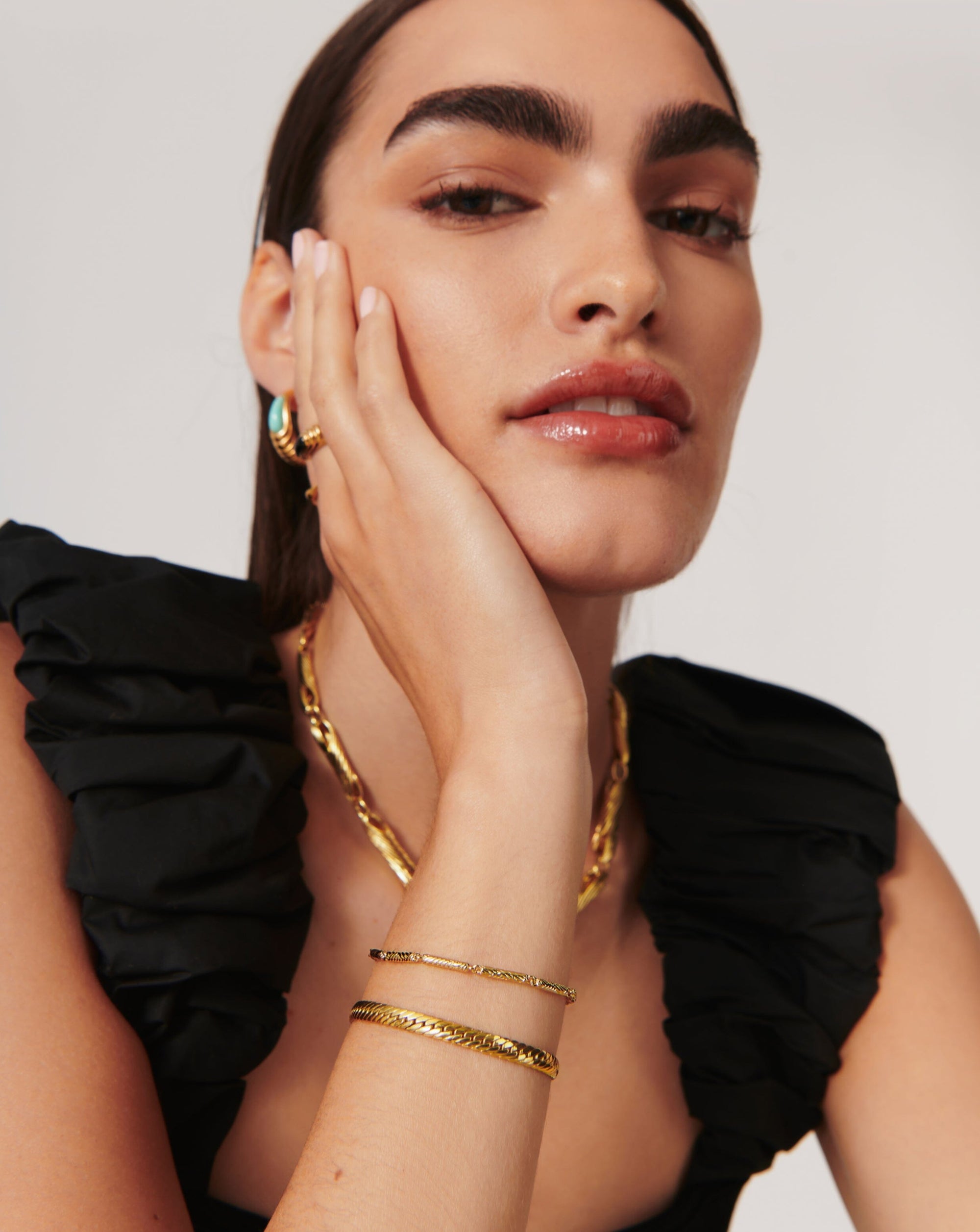 Wavy Ridge Chain Bracelet Bracelets | Missoma